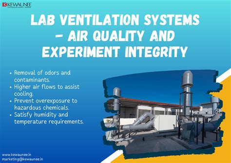 Lab Ventilation Systems For Air Quality And Integrity