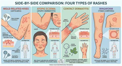 Skin Rash From Mold Exposure Symptoms Treatment And When To See A