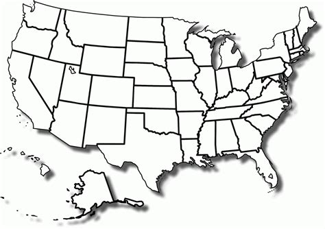 Printable Blank Us Map Regions Printable Us Maps