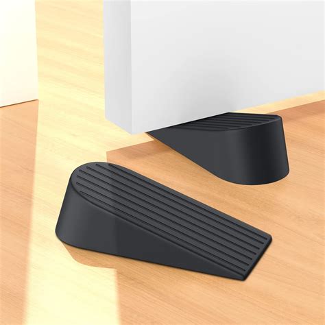Big Door Stoppers 2 Pack Extra Large Door Stoppers For Bottom Of Door