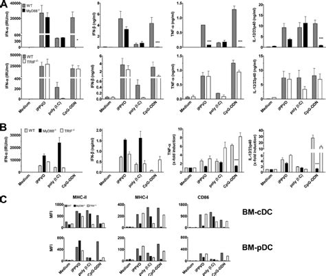 Role Of Intracellular Adaptors Myd88 And Trif In Ippvo Induced Bmdc