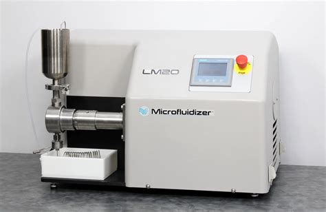 Microfluidics Lm20 Electric Microfluidizer Processor High Shear Homogenizer