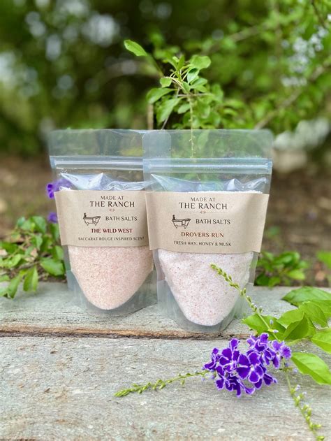 Bath Salts 250g The Wild West Dusty And Rusty Country Co
