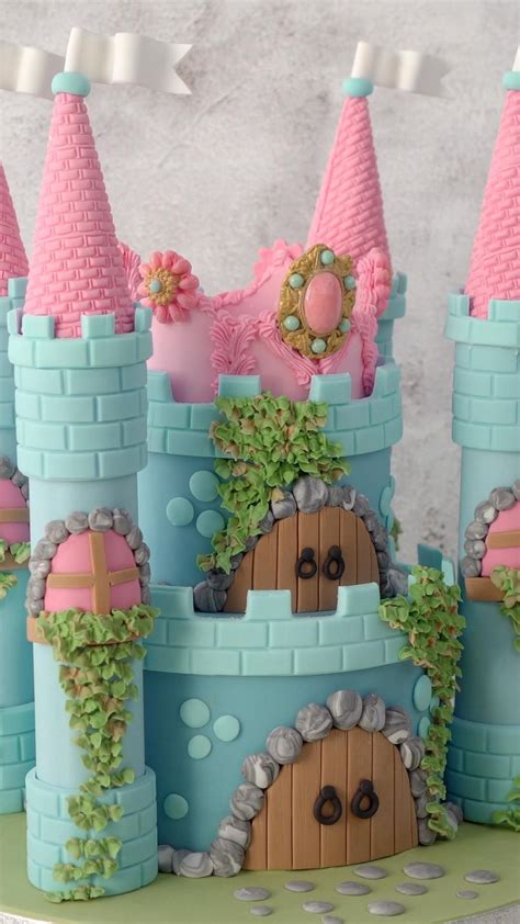 Easy Princess Castle Cake With Crown Artofit