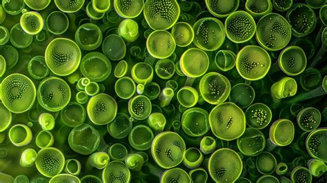 Una Imagen Por Microscopio Electrónico De Una Célula Vegetal Que