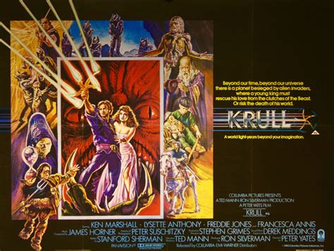 Krull 1983 Image © Josh Kirby Estate Alternative Movie Posters Movie Poster Art Film