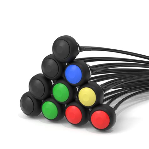 12mm Momentary Mini Round Push Button Switch With Pre Wired Daier