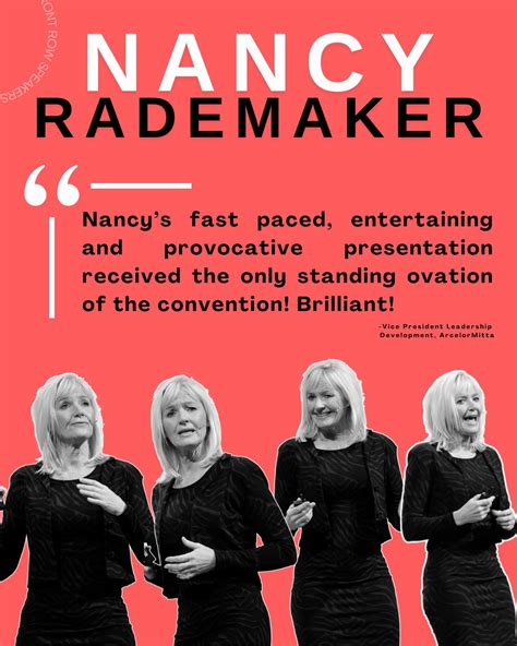 Front Row Speakers On Linkedin Nancy Rademaker Is A Recognised Leader In Digital Transformation