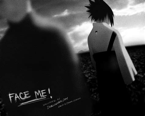 Sasuke Black And White Wallpaper Hd 4k