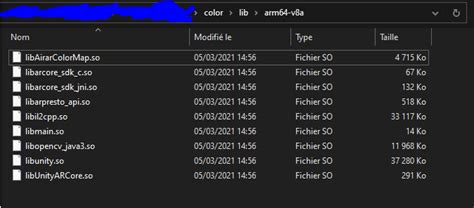 unable to load dll airarcolormap · issue 21 · airar dev unity ar