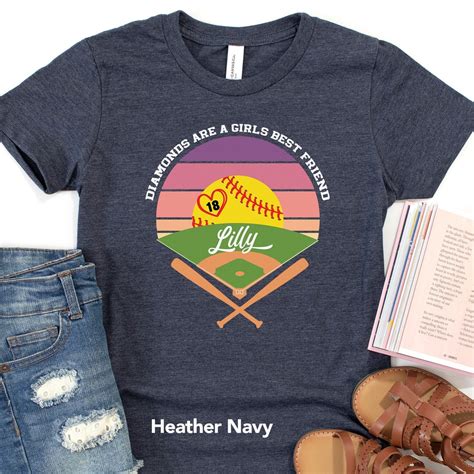Personalized Softball Tee Funny Softball Shirt Softball Team Shirt