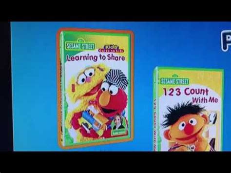 Sesame Street Learning To Share Dvd
