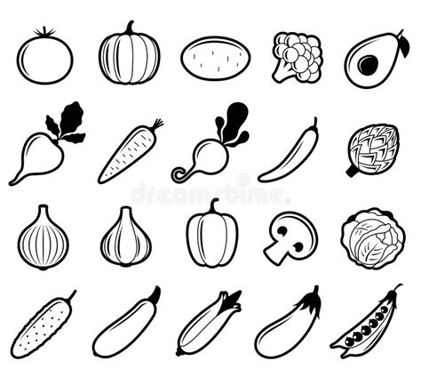 Eggplant Black White Stock Illustrations 3879 Eggplant Black White