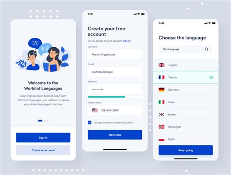 World Of Languages Language Learning App By Marcin Grygierczyk On