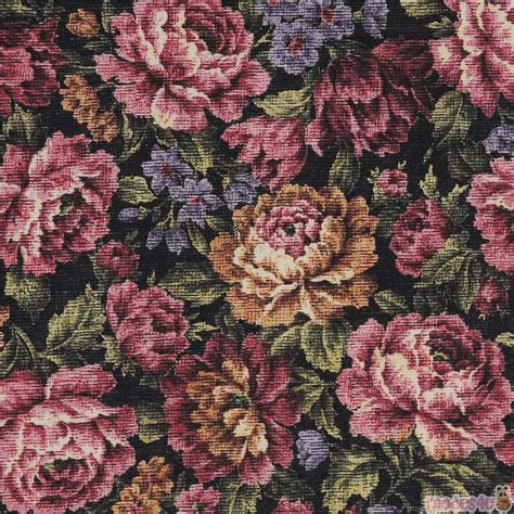 Vintage Floral Tapestry Upholstery Fabric At Dean Metoyer Blog