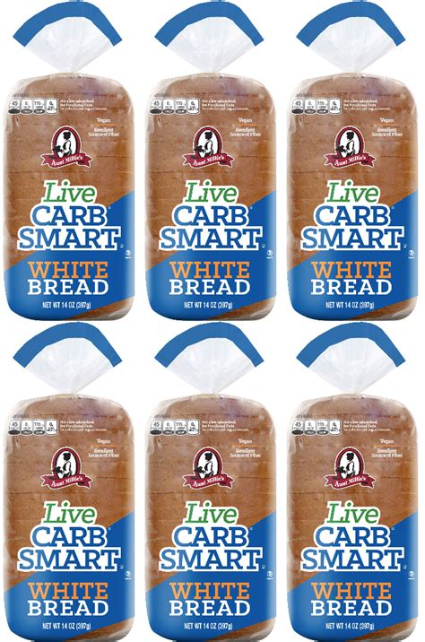 Aunt Millies Live Carb Smart Bread