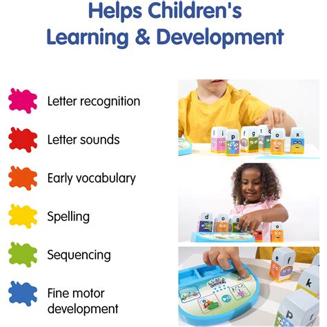 Alphablocks Phonics Fun Educational Toy Blue Wilko