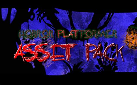2d Horror Game Assets Update Dark Horror Platformer Game Assets By Unlimitedgameslimited