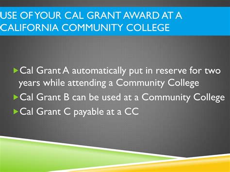 Ppt Ive Applied For A Cal Grant Whats Next Powerpoint
