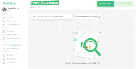 Available Nutrition Databases And Food Data Sources Foodzilla