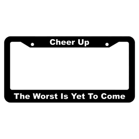 Funny License Plate Frames Free Shipping