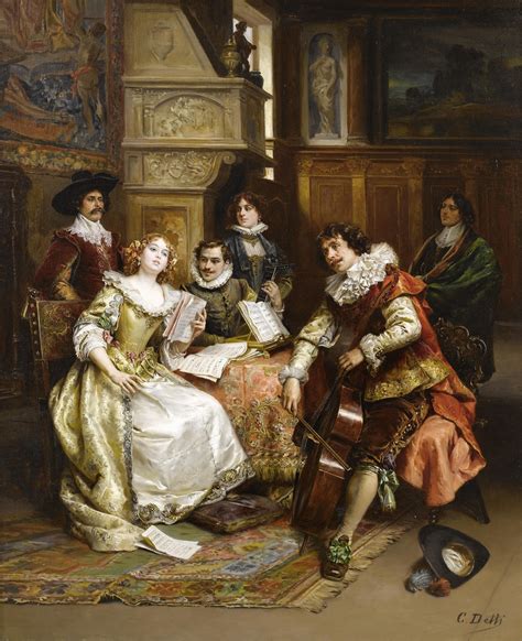 Cesare Auguste Detti Italian 1847 1914 Tuttart Masterpieces