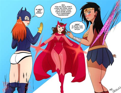 Wonder Woman Scarlet Witch Wanda Maximoff Batgirl Barbara Gordon