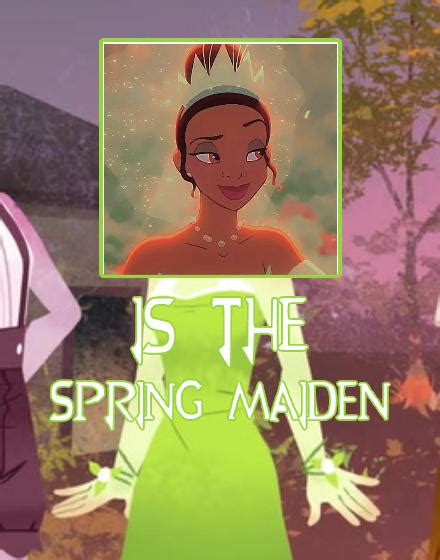Tiana Is The Spring Maiden By Gachatuber00067 On Deviantart