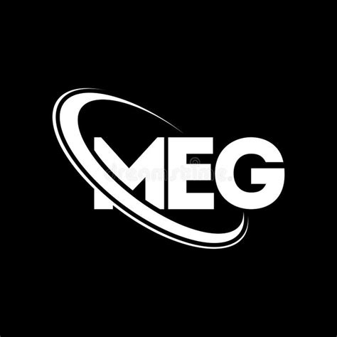 Meg Logo Meg Letter Meg Letter Logo Design Initials Meg Logo Linked With Circle And Uppercase