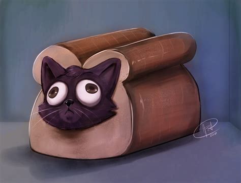 Artstation Bread Cat
