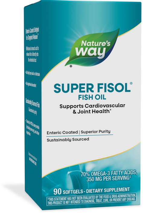 Super Fisol™ Fish Oil Natures Way®