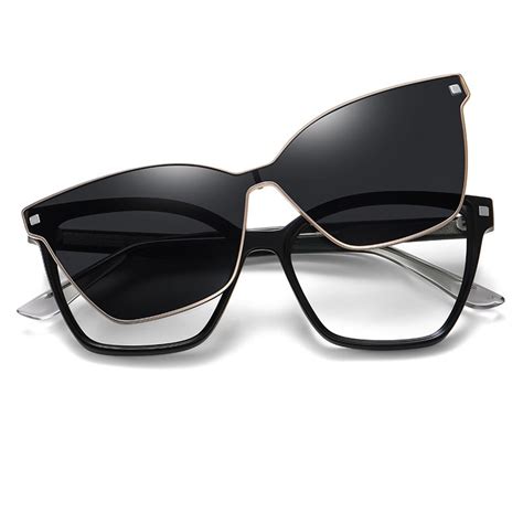 Ruisenss Blue Light Blocking Clip On Sunglasses Cg7802