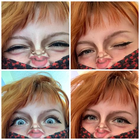 My Attempt At The Tiny Face Makeup Challenge R Makeupaddiction