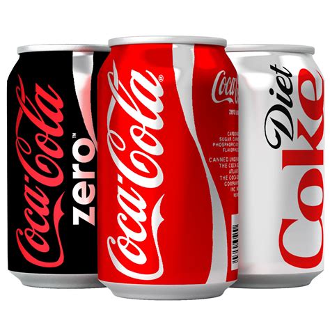 Coca Cola Cans Collection 33cl 3d Model Cgtrader