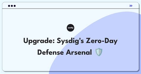 Sysdig Zero Day Vulnerability Detection Product Improvement Nextsprints