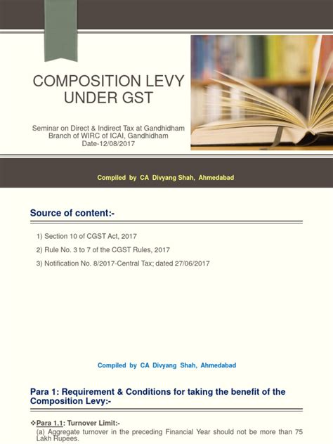 Composition Scheme Under Gst Pdf Value Added Tax Taxes