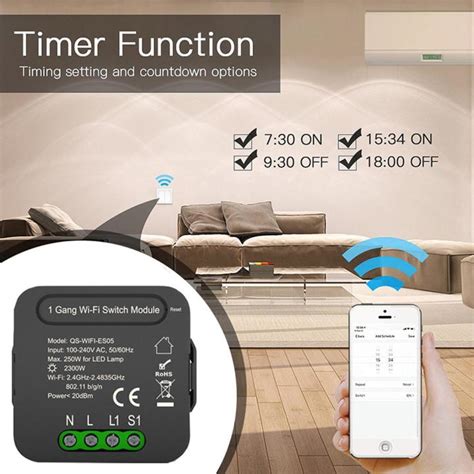 Smart Home Wifi Smart Timer Switch Universal Breaker Timer Smart Life Smart Home Wifi Smart Timer Switch Universal Breaker Timer Smart Life