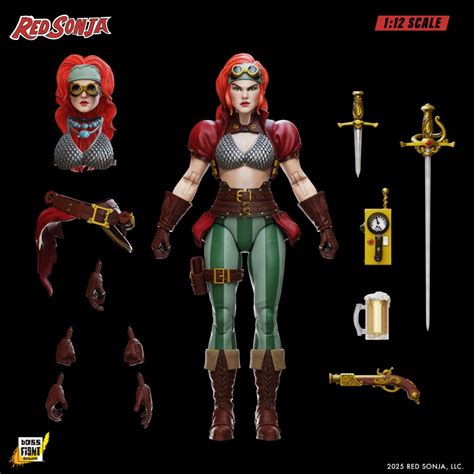 Idle Hands Red Sonja Steampunk Legend From Boss Fight
