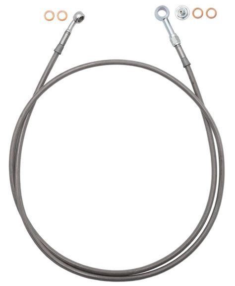 71 Ez Install Stainless Braided Brake Line Full Length Replacement
