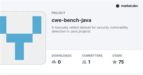 Cwe Bench Java Ecosystem Directory Marketdev