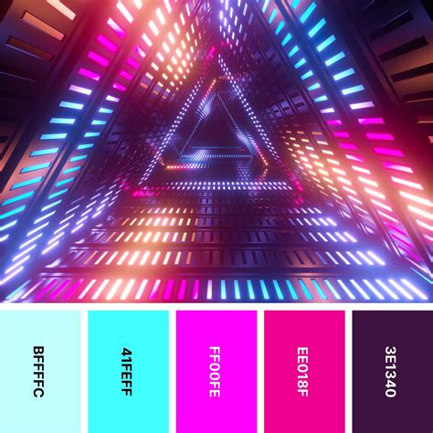 30 Neon Color Palettes For Vibrant Designs Color Meanings