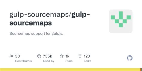 Github Gulp Sourcemapsgulp Sourcemaps Sourcemap Support For Gulpjs