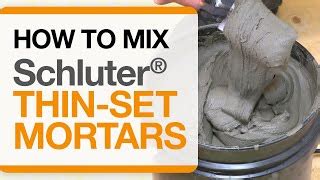 Schluter Fast Set® Setting Materials Schluter
