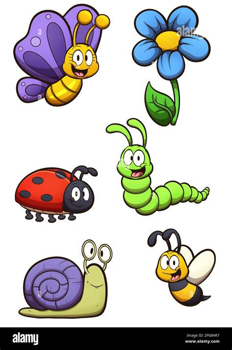 Cute Bugs Clip Art
