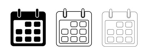Calendar Icon White Vector Art Icons And Graphics For Free Download