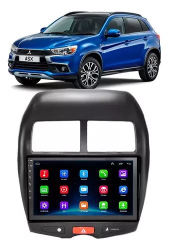 Kit Multimídia Android Asx 2010 A 2022 9 Polegadas Gps Tv Bt Frete Grátis