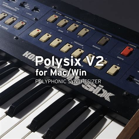 Kc Polysix Korg Collection For Macwin Korg Shop