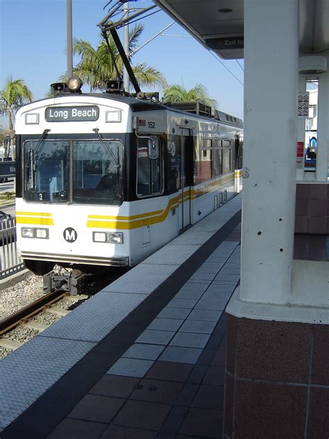 Long Beach California The La Metro Blue Line Flickr