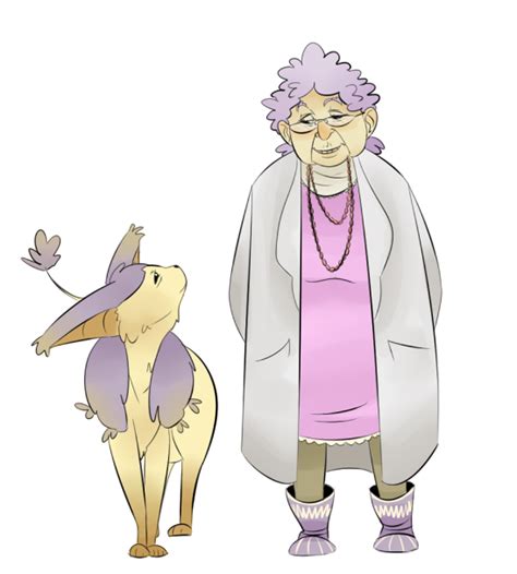 Come Along Old Friend Pokemon Grandma Pokemon