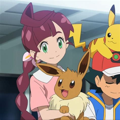 Pikachu And Evie Chloe And Eevee Pokemon Looker And Anabel Eevee